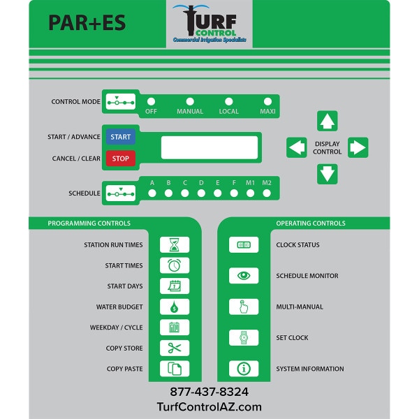 Par+ES Membrane Par+ES Timing Mechanism | Turf Control